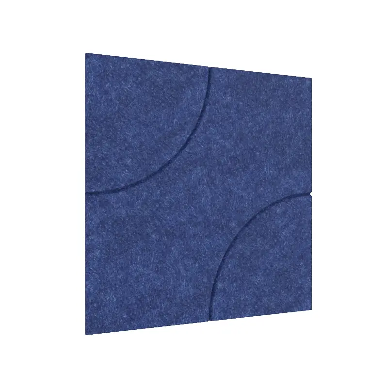MufflePanel | (Pack of 4) Grooved Felt Acoustic Wall Panel - Motion ...
